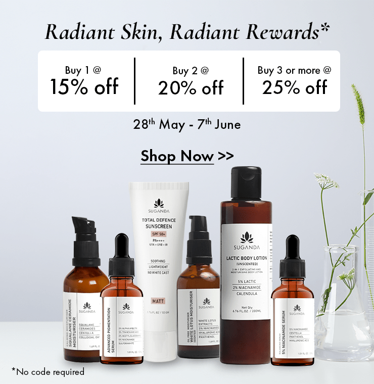 Suganda Skincare | India's 1st multi-functional skincare